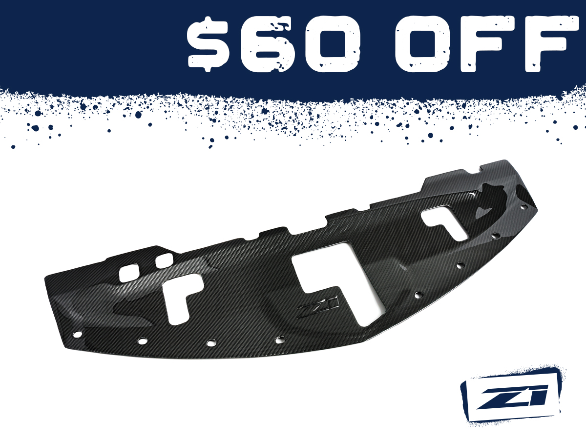 Nissan Z Carbon Fiber Radiator Air Guide - Z1 Motorsports | Nissan Z Forum